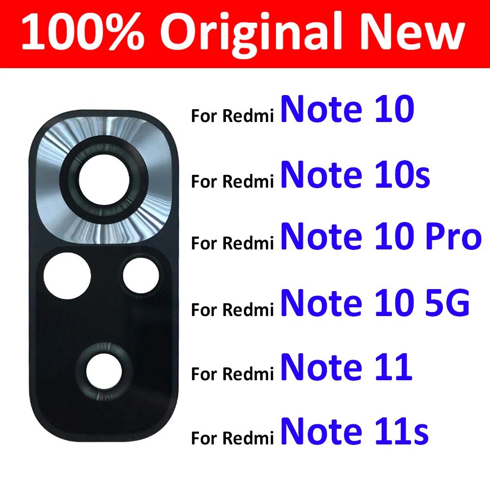2Pcs-Lot-Rear-Back-Camera-Glass-Lens-For-Xiaomi-Redmi-Note-10-10s-Pro ...