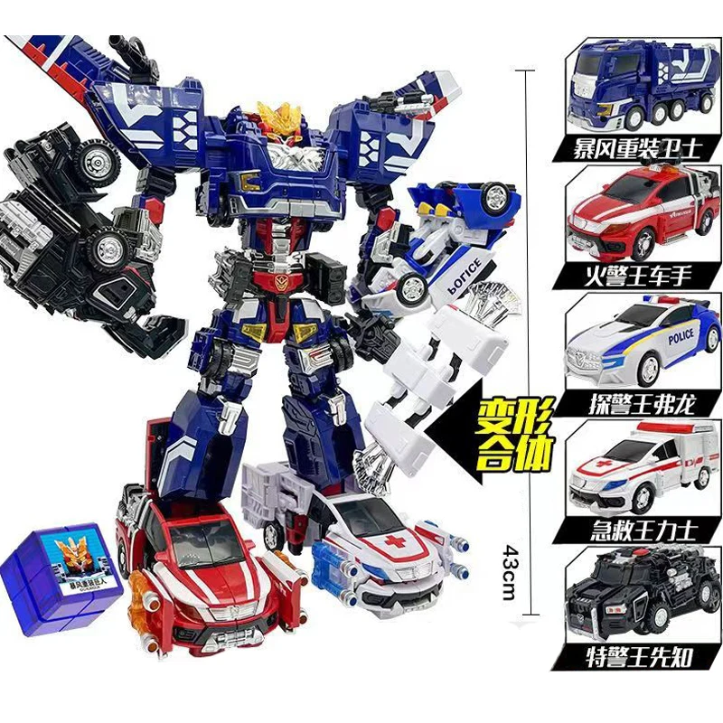 Hello-Carbot-Penta-Storm-X-Transformation-Robot-Anime-Action-Figures-5 ...