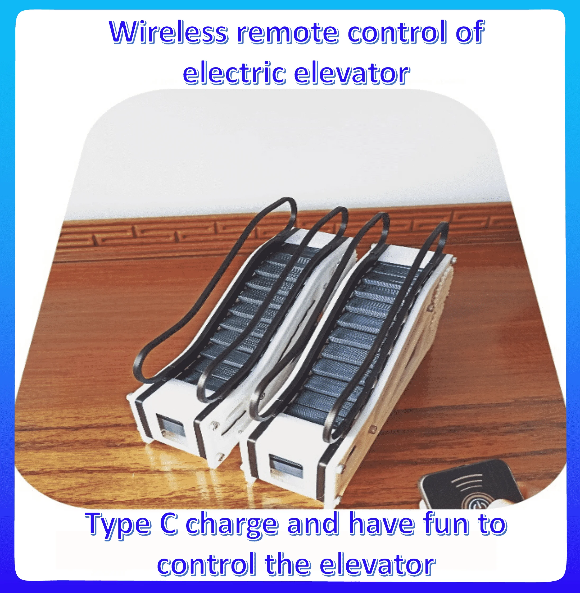 3D Printing Electric Escalator Wireless Control DIY Boys Gift Ornaments ...