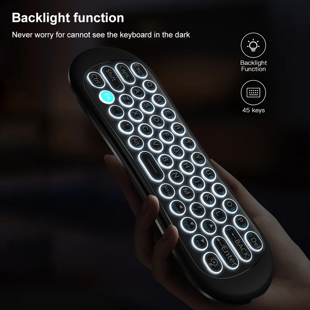R2-2-4G-Wireless-Air-Mouse-Keyboard-Motion-Sense-Backlight-Air-Mouse ...