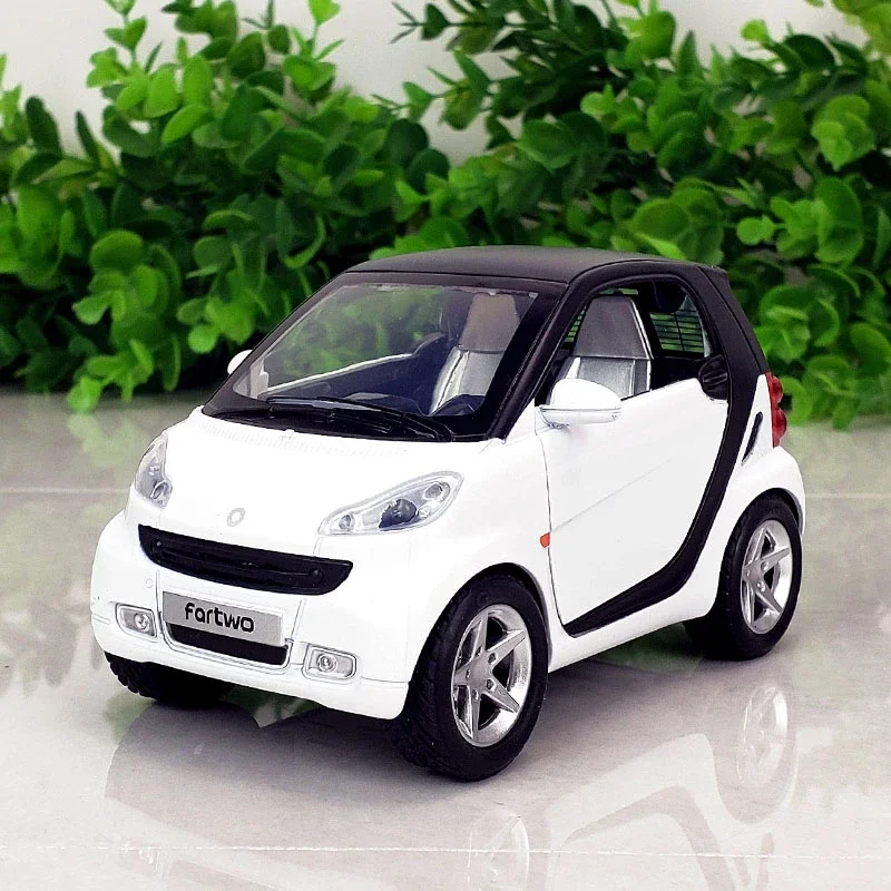 Mercedes-Benz-Smart-Miniature-Alloy-Diecast-Car-Model-Brinquedos-de-som ...