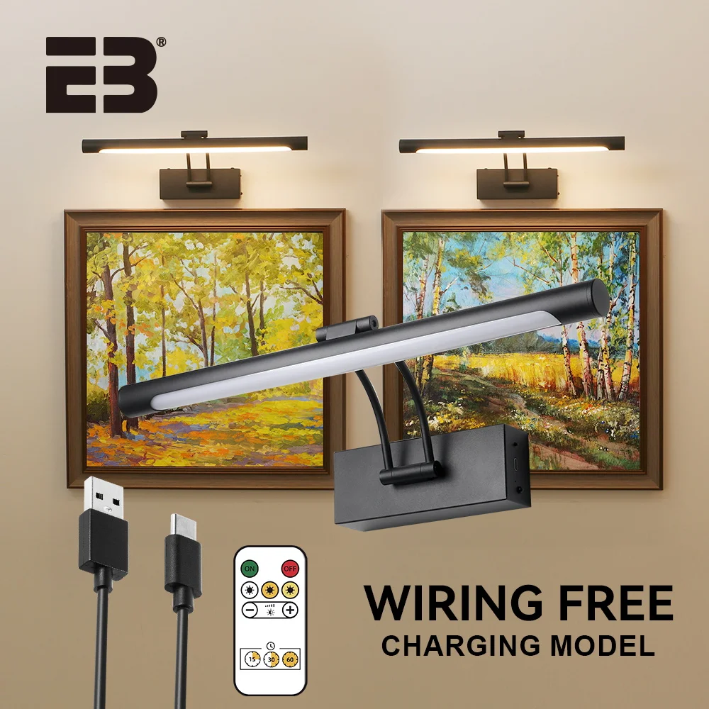 USB-Rechargeable-Wall-Light-Fixtures-5V-40cm-Indoor-Wall-Sconce-Three ...