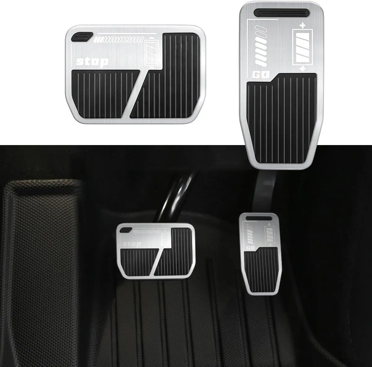 Non-Slip Foot Pedals For 2021-2024 Tesla Model Y Performance Non-Slip ...