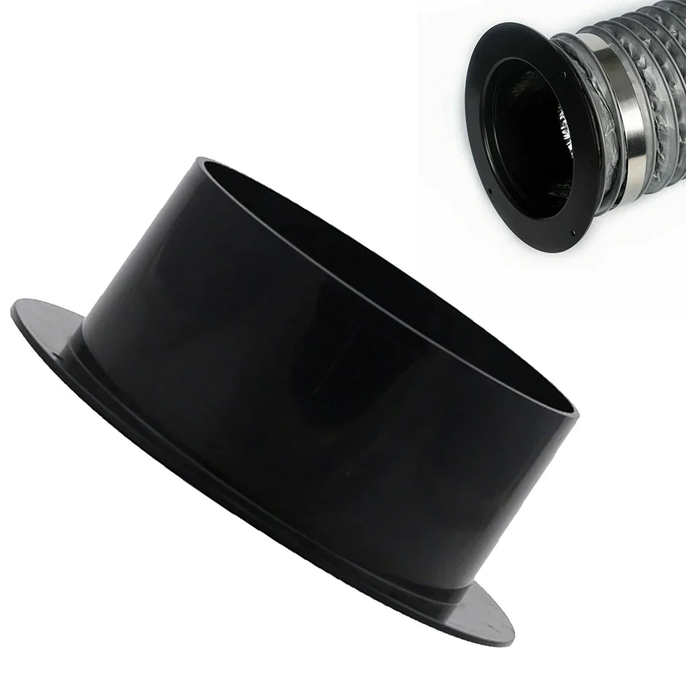 50mm-150mm-ABS-Straight-Pipe-Flange-Connector-Ventilation-Ducting ...