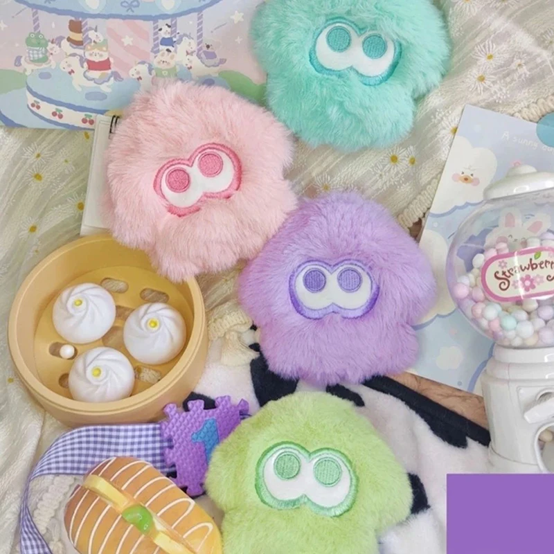 Cartoon-Splatoon-Squeak-Plush-Keychain-Toy-Anime-Kawaii-Animal-Soft ...