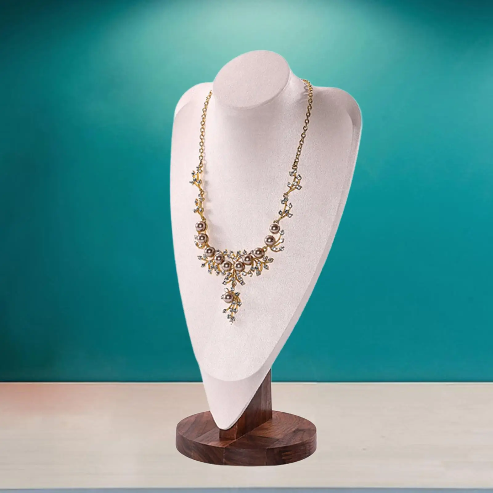 Necklace-Display-Chain-Bust-Stand-Holder-Presentation-Long-Necklaces ...