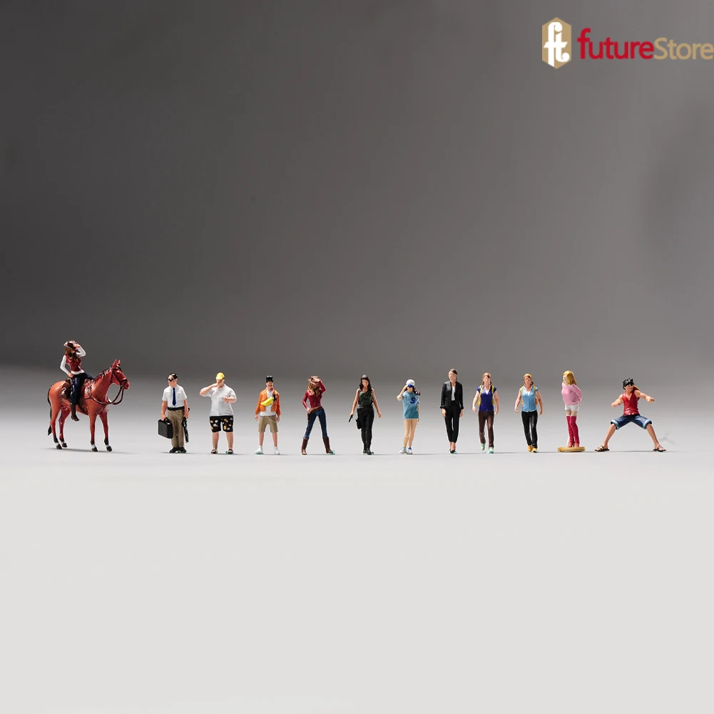 Ft 1/64 Mini People Painted Model Action Figure Statue For Collection ...