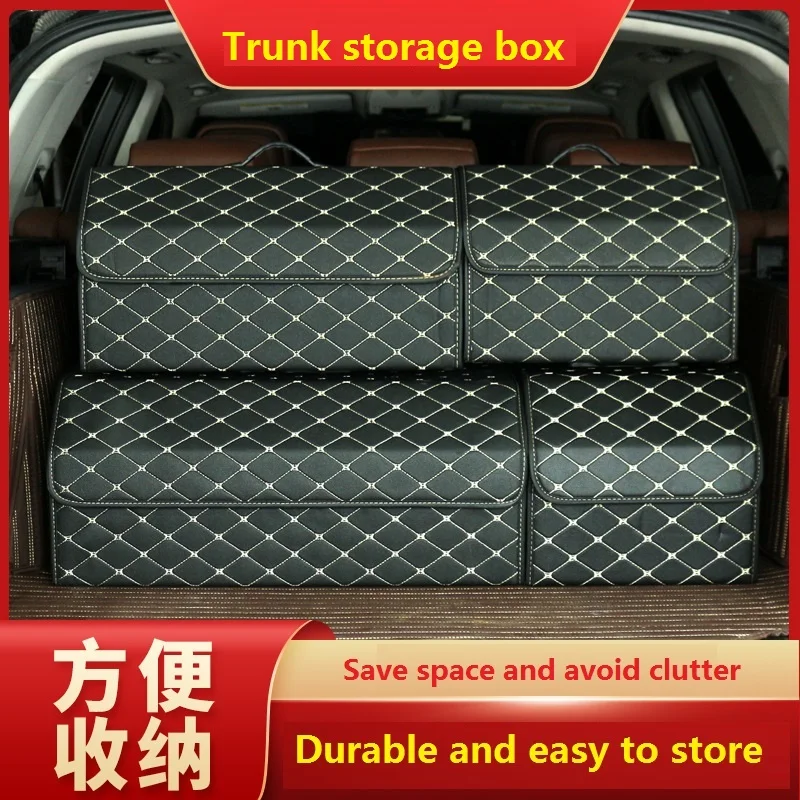 Car Trunk Organizer Box Large Capacity Auto Multiuse Tools Storage Bag ...