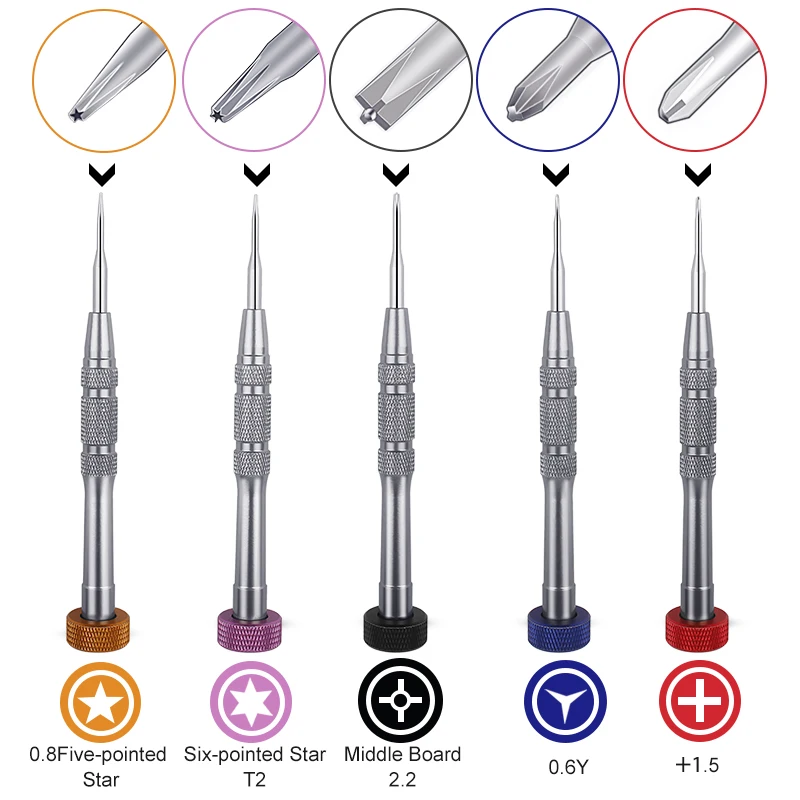 Precision Mini Screwdriver Phillips Hexagon Torx With Hole Magnetic ...