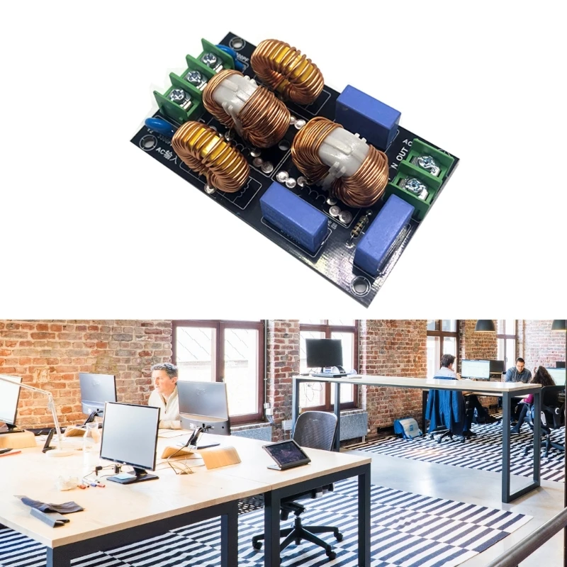 4A 10A 20A AC POWER Filter 110V 220V Purify Power RFI Isolator Filter ...