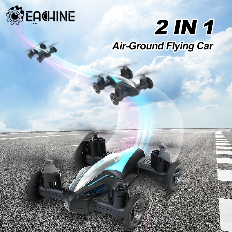 Eachine D85 2-in-1 Rc Drone Helicopter Land And Air 2.4g Dual Mode Uav ...
