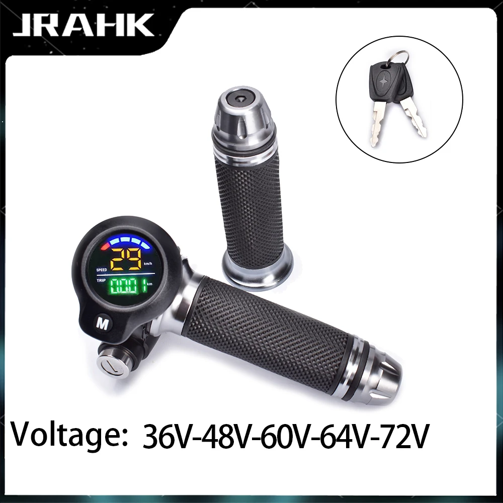 Jrahk Bike Electric Scooter Accelerator Display Ebike Throttle Digital ...