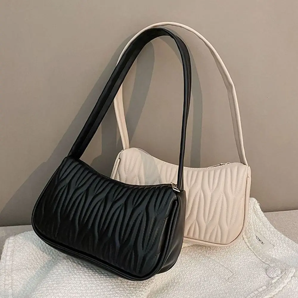 Fashion-Exquisite-Underarm-Bags-for-Women-Small-Totes-Solid-Color ...