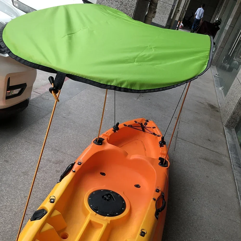 Bimini Top Cover Universal Anti-UV Kayak Boat Canopy Sun Shade Tent ...