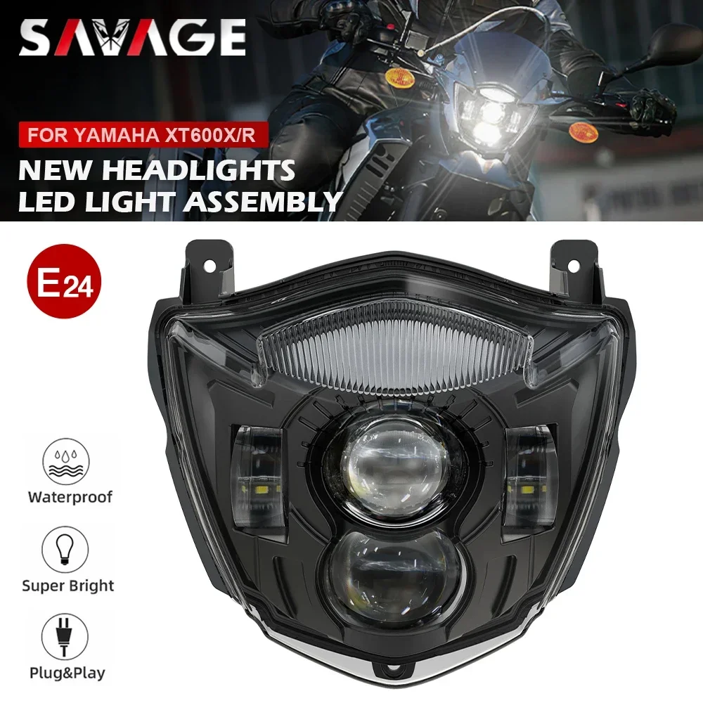E24-Motorcycle-Headlight-For-YAMAHA-XT660X-XT660R-2004-2016-XT660-X-R ...