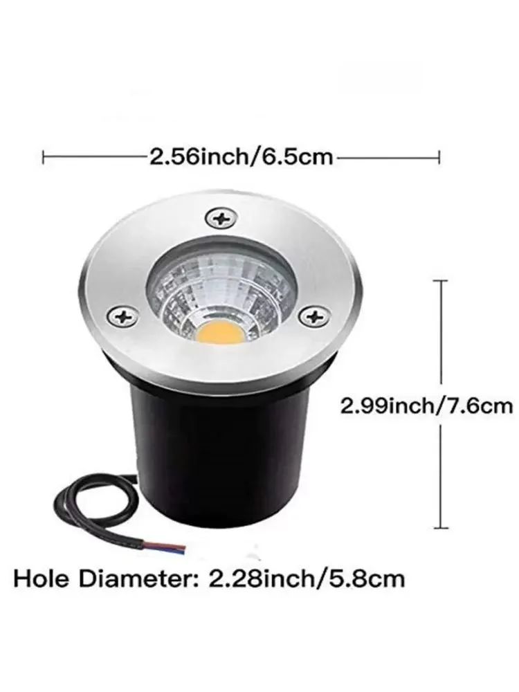 Buried-Light-5W-LED-Buried-Light-Landscape-Light-Deck-Step-Terrace ...