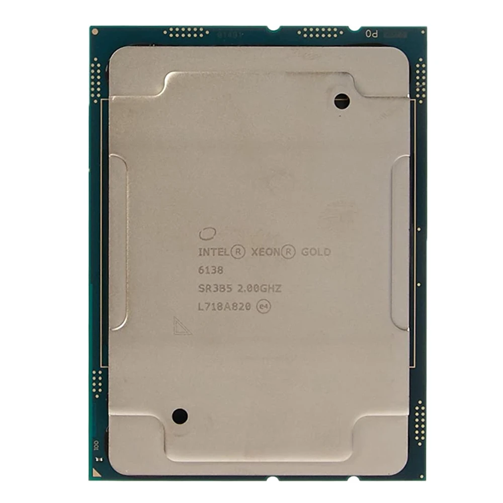 Processador Intel Xeon Gold 6138 Usado CPU Servidor 20 Núcleos 27.5M ...