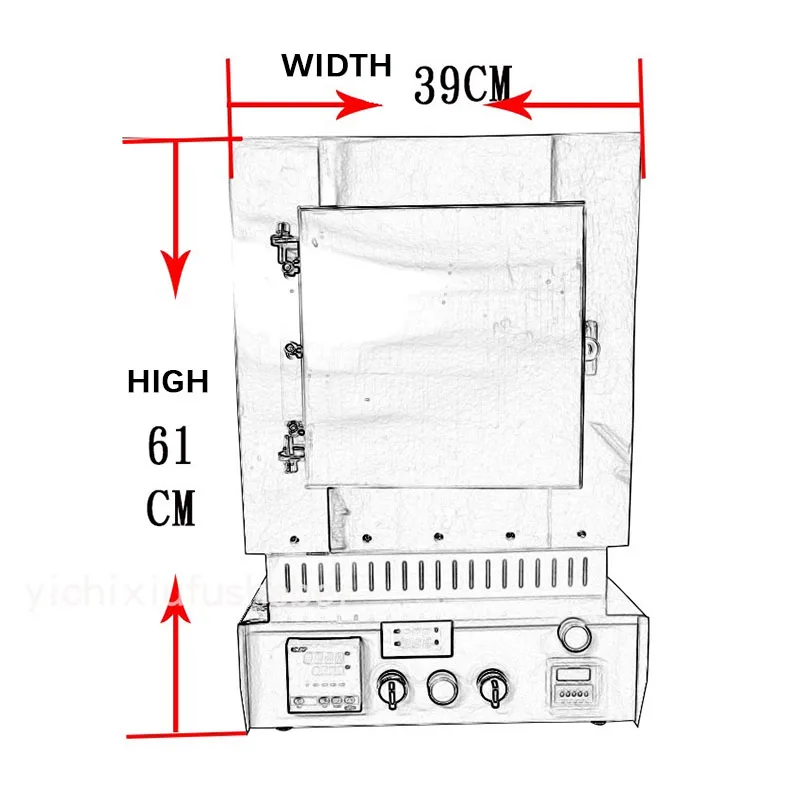 Muffle Furnace Diagram