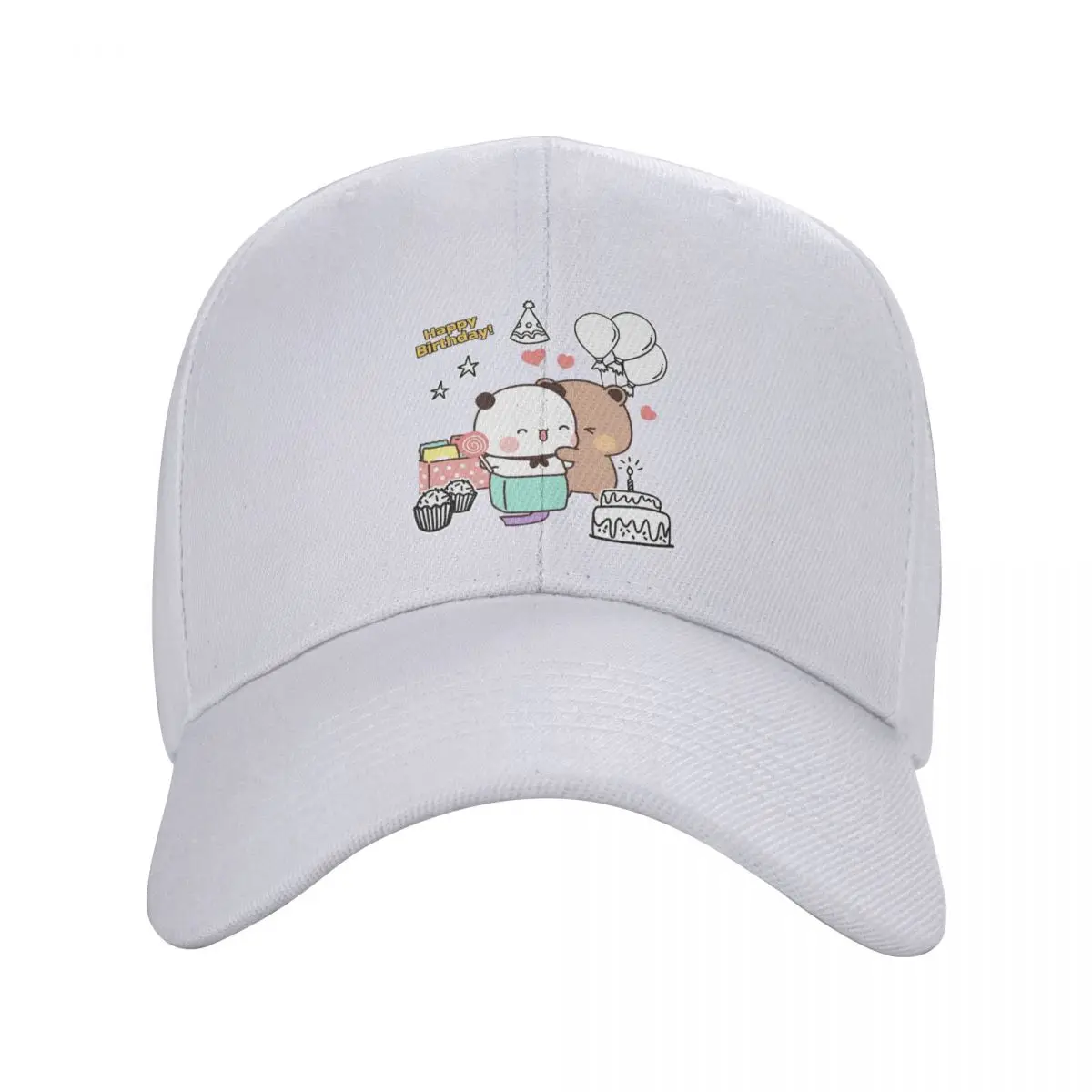 Happy-Birthday-Bubu-Dudu-Baseball-Cap-Unisex-Vintage-Sun-Hats-Panda ...