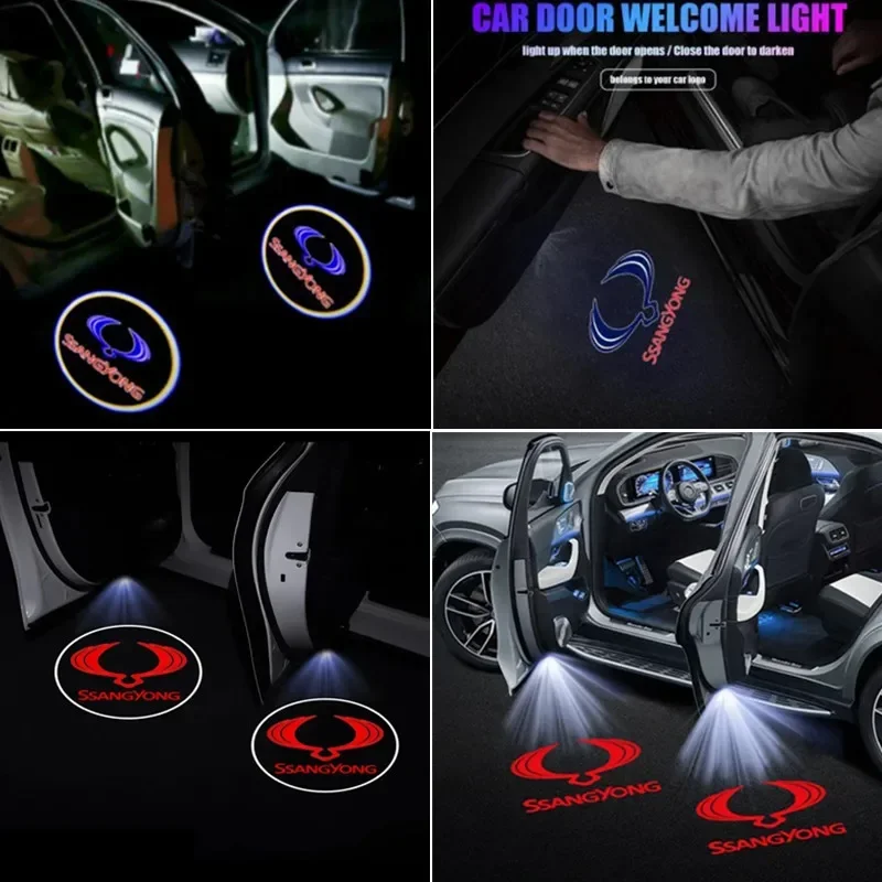 LED-Car-Door-Logo-Light-Ghost-Shadow-Welcome-Lamps-For-Ssangyong-Rexton ...