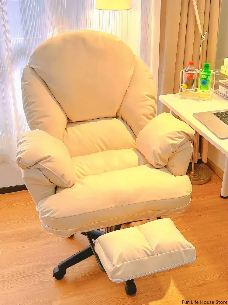 Soft-and-Comfortable-Sedentary-Computer-Chair-Home-Bedroom-Leisure-Sofa ...