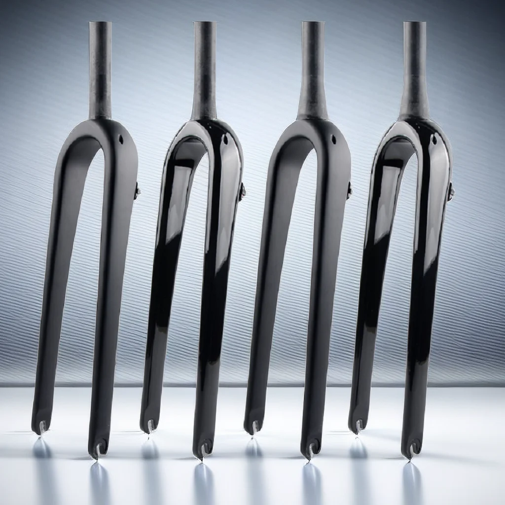 Carbon-Bicycle-Fork-Front-Fiber-Road-Thru-Axle-Bike-Disc-Brake-Gravel ...