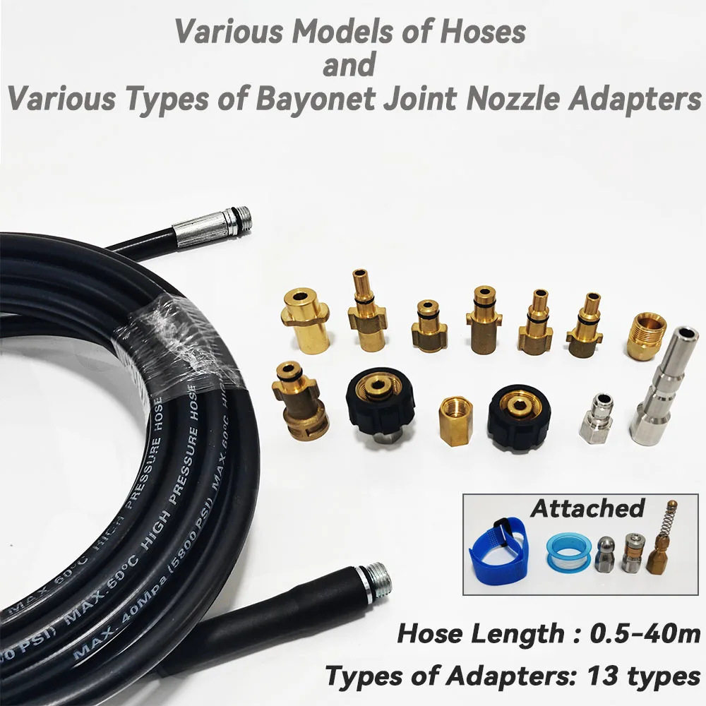 High-Pressure-Cleaning-Machine-Hose-and-Cleaning-Gun-Bayonet-Connector ...