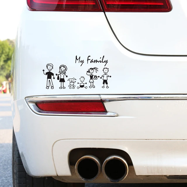 Stick Family Decals Mom