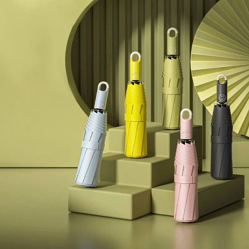 Creative-Ring-Buckle-Automatic-Umbrella-Anti-UV-Windproof-Hook-Ladies ...