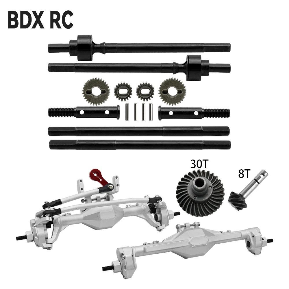 CNC-Machined-Aluminum-Integrated-Front-Rear-Portal-Axle-Internal-Drive ...