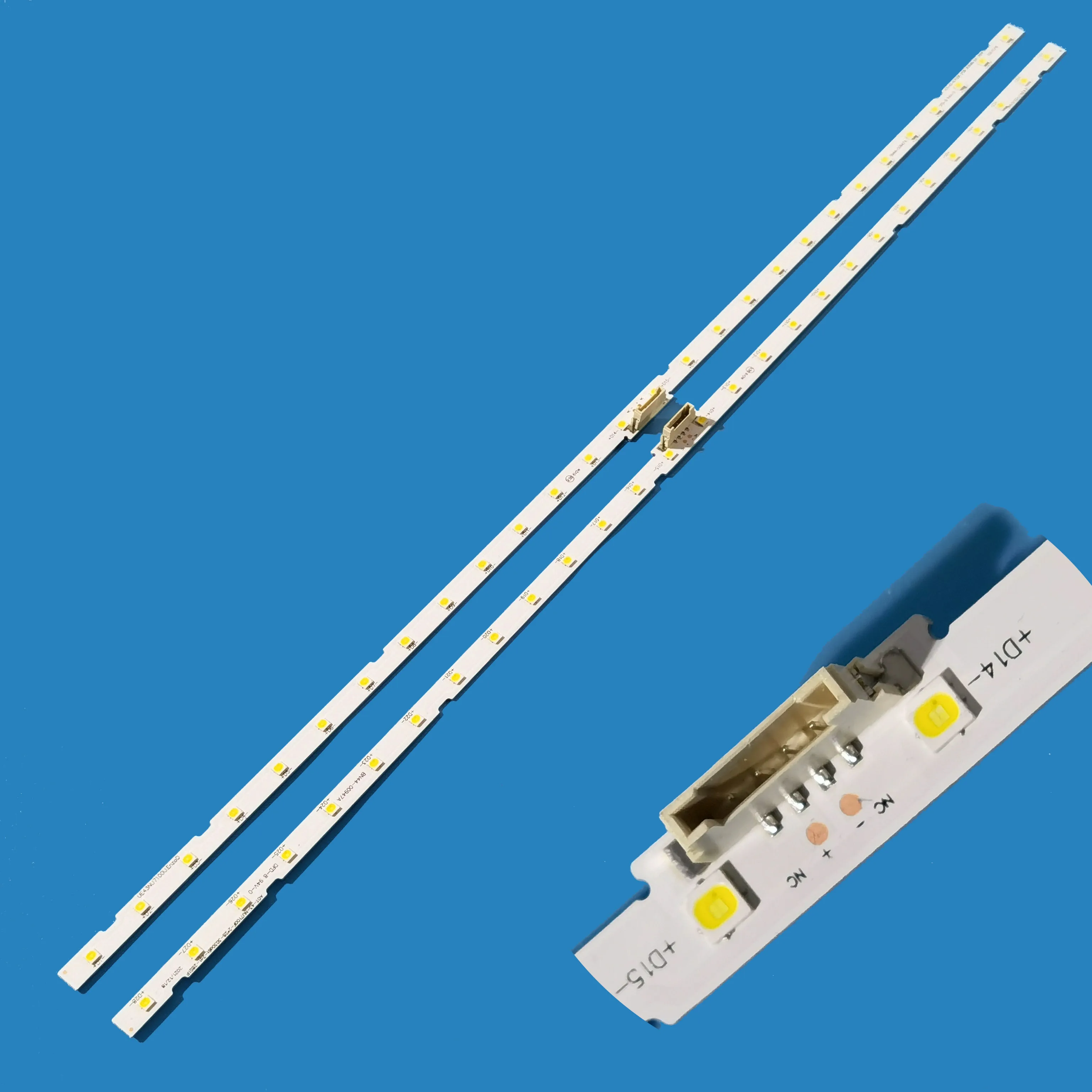 LED strip AOT_43_NU7100F_2X28 for UE43N5570AU 43NU7100 UE43NU7100 ...