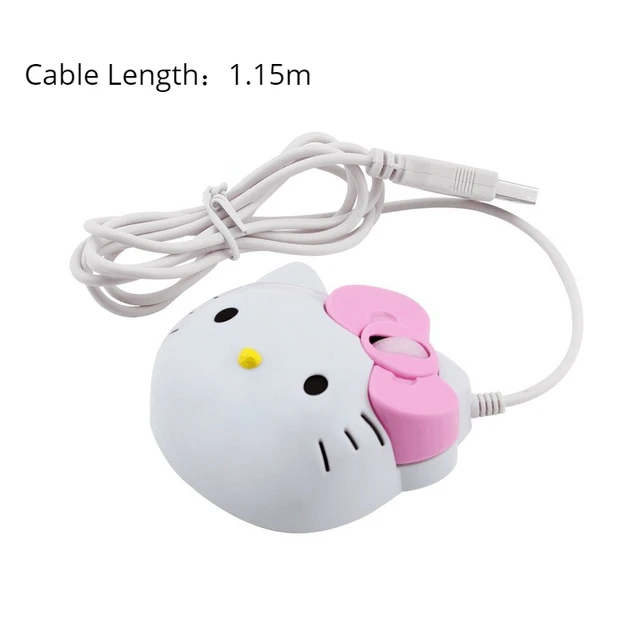 Hello Kitty Optical Mouse Cute Creative Cartoon Mouse Women Laptop ...