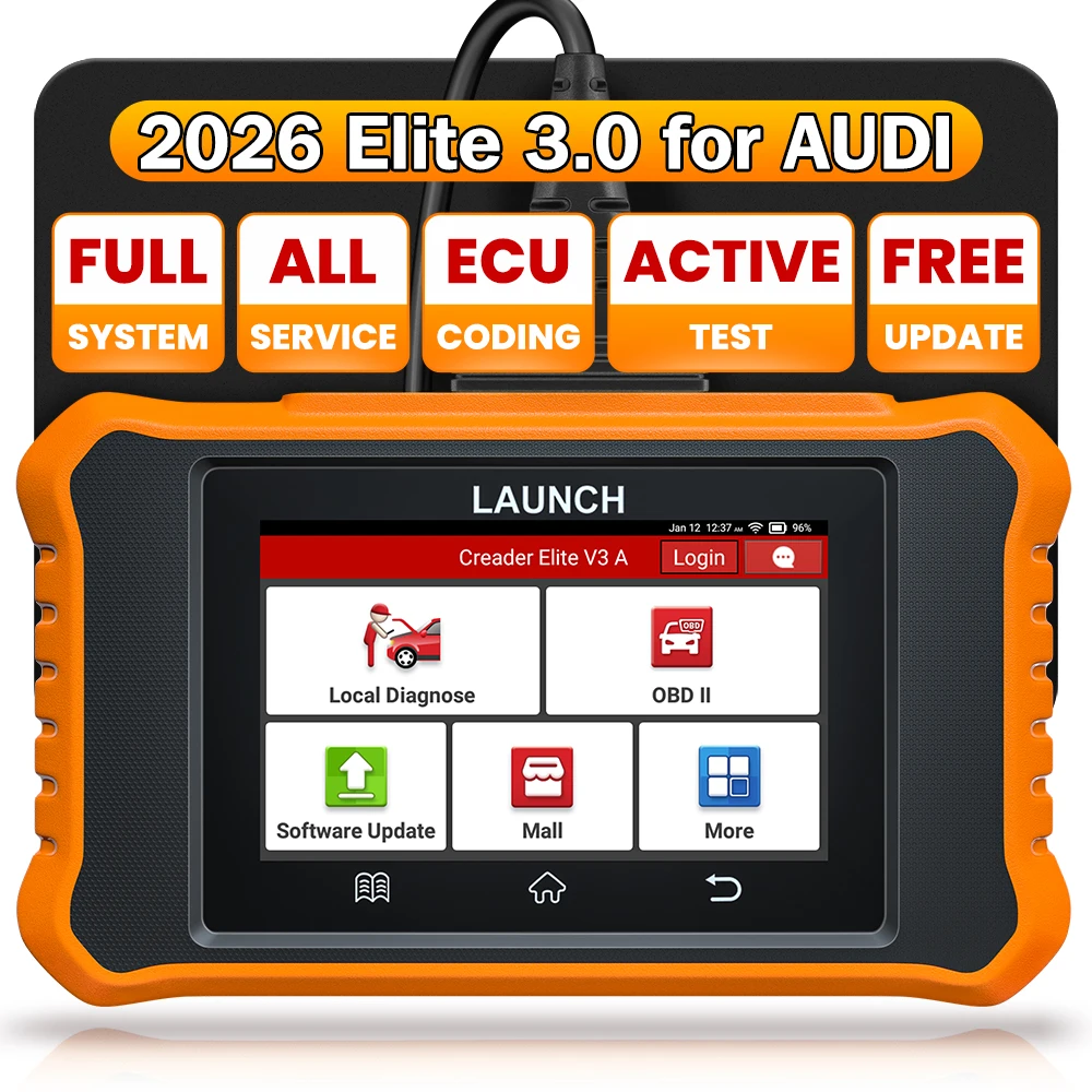 【for Audi/VW/Seat/Škoda】2026 LAUNCH X431 ELITE V3.0 Bi-Directional Scan ...