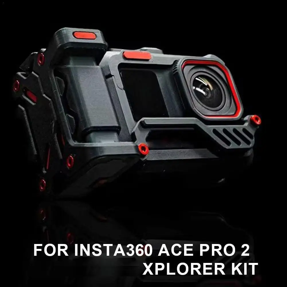 Full Camera Cage Compatible For Insta360 Ace Pro 2 Xplorer Kit Street ...