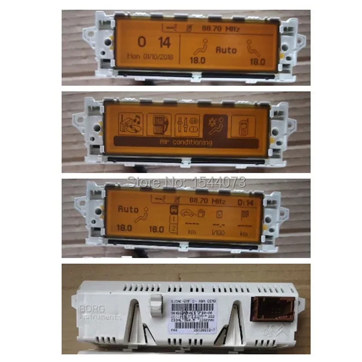 cran-d-affichage-du-moniteur-de-la-climatisation-coque-de-document ...