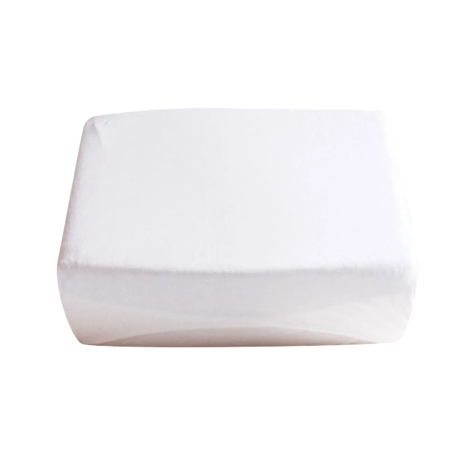 Pure Memory Foam Pillow, White Smooth Stretchy Cube Soft Pad Cushion ...