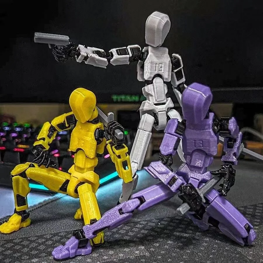 3D-Impresso-Movable-Multi-articular-Action-Figure-Brinquedo-Rob-Decora ...