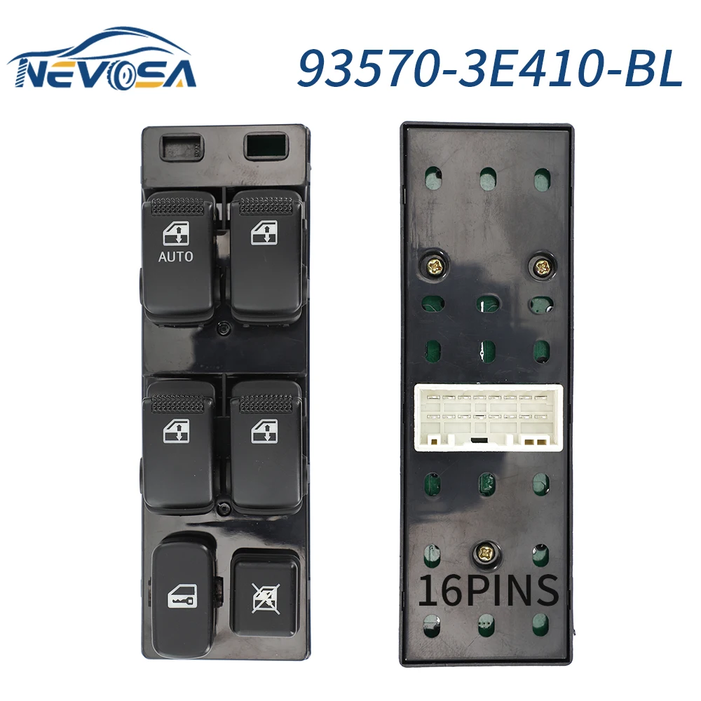 NEVOSA-For-Kia-Sorento-LHD-2003-2004-2005-2009-93570-3E410-BL-Power ...