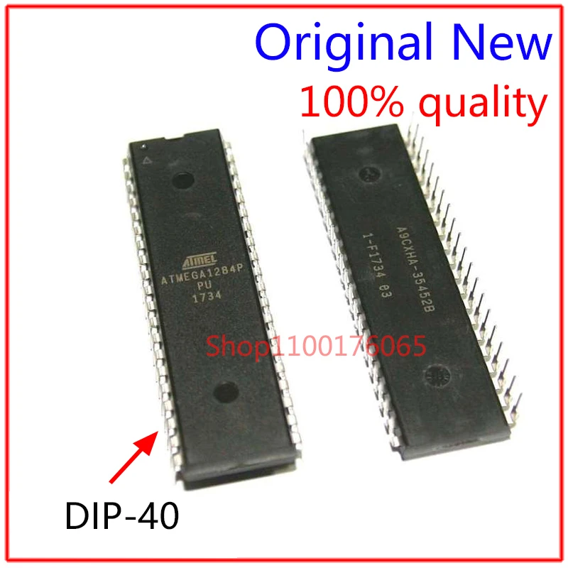 ATMEGA1284P PU ATMEGA 1284P PU DIP 40 100% nuevo IC original (1 pieza)| | - AliExpress