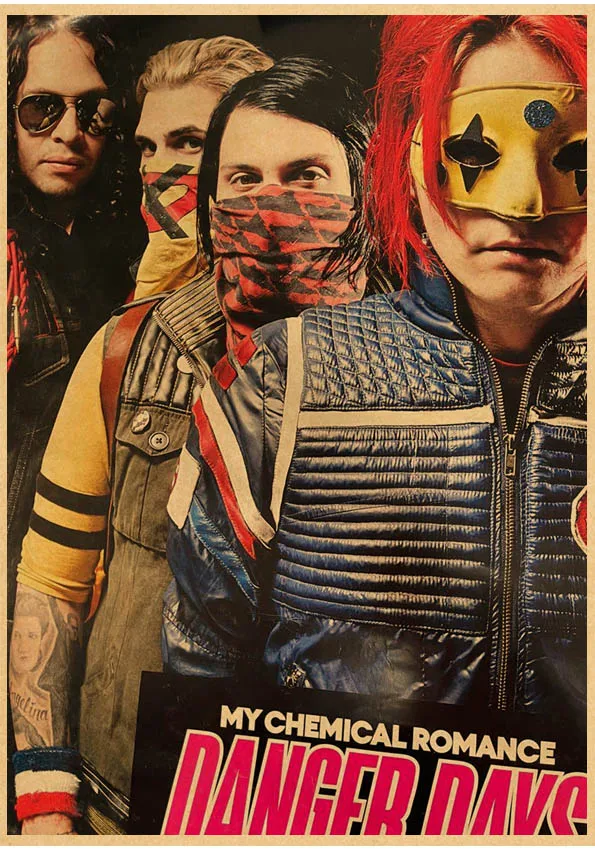 My Chemical Romance Danger Days Poster