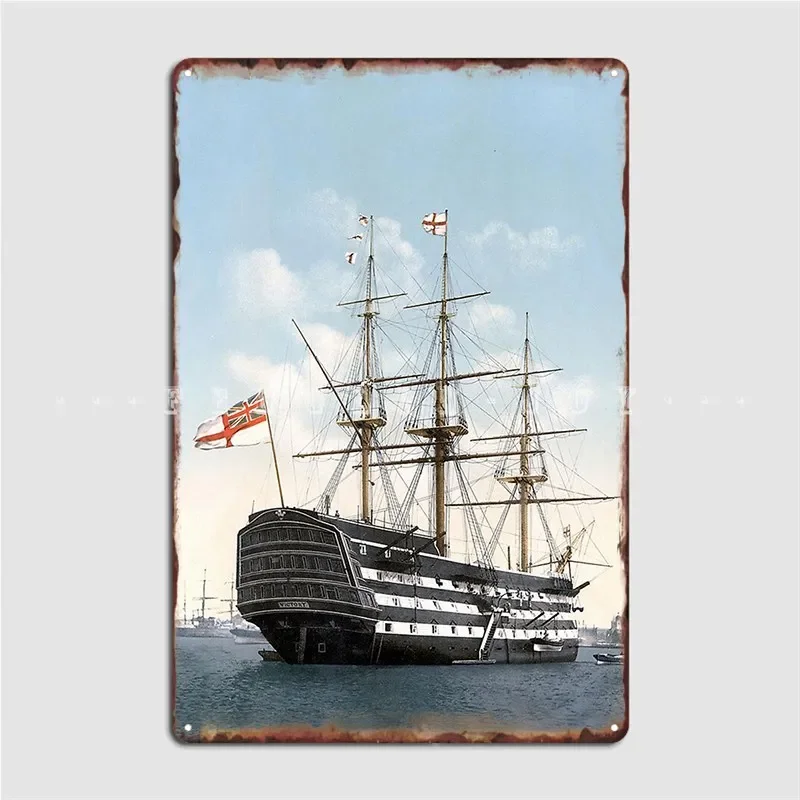 Hms Victory The Oldest Warship Still In Commission In The World Metal ...