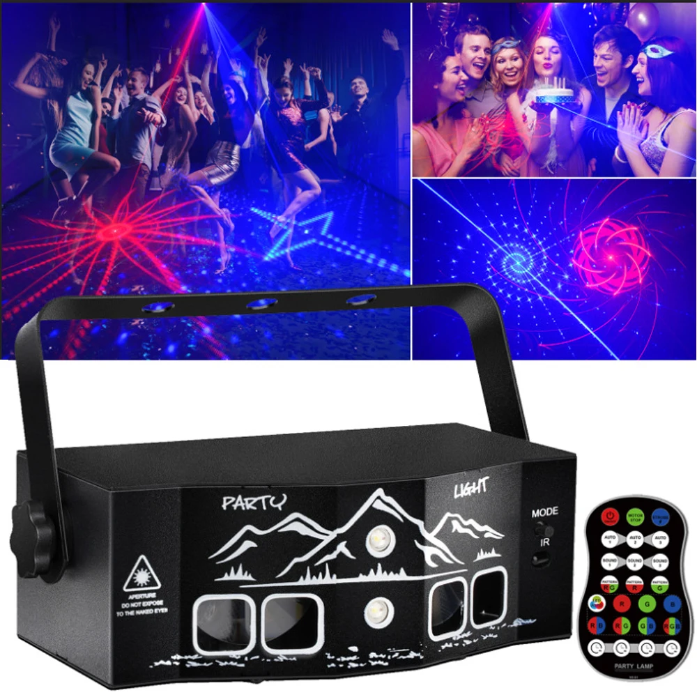 6-Holes-RGB-Laser-Party-Light-With-Remote-120-in-1-Patterns-USB-Led ...