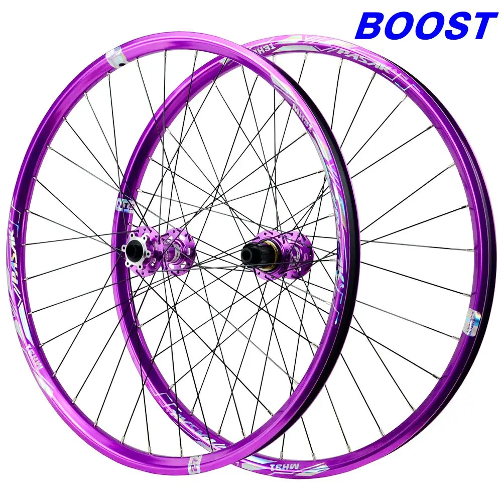 MTB-bicycle-wheel-26-27-5-29IN-boost-thru-axle110-148-AM-DH-6-holes ...