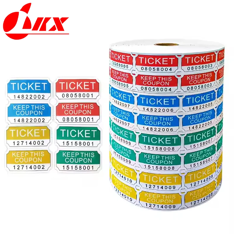 LKX-1000-Sheets-Pull-Tab-Continuous-Numbering-Accept-Custom-Colors-and ...