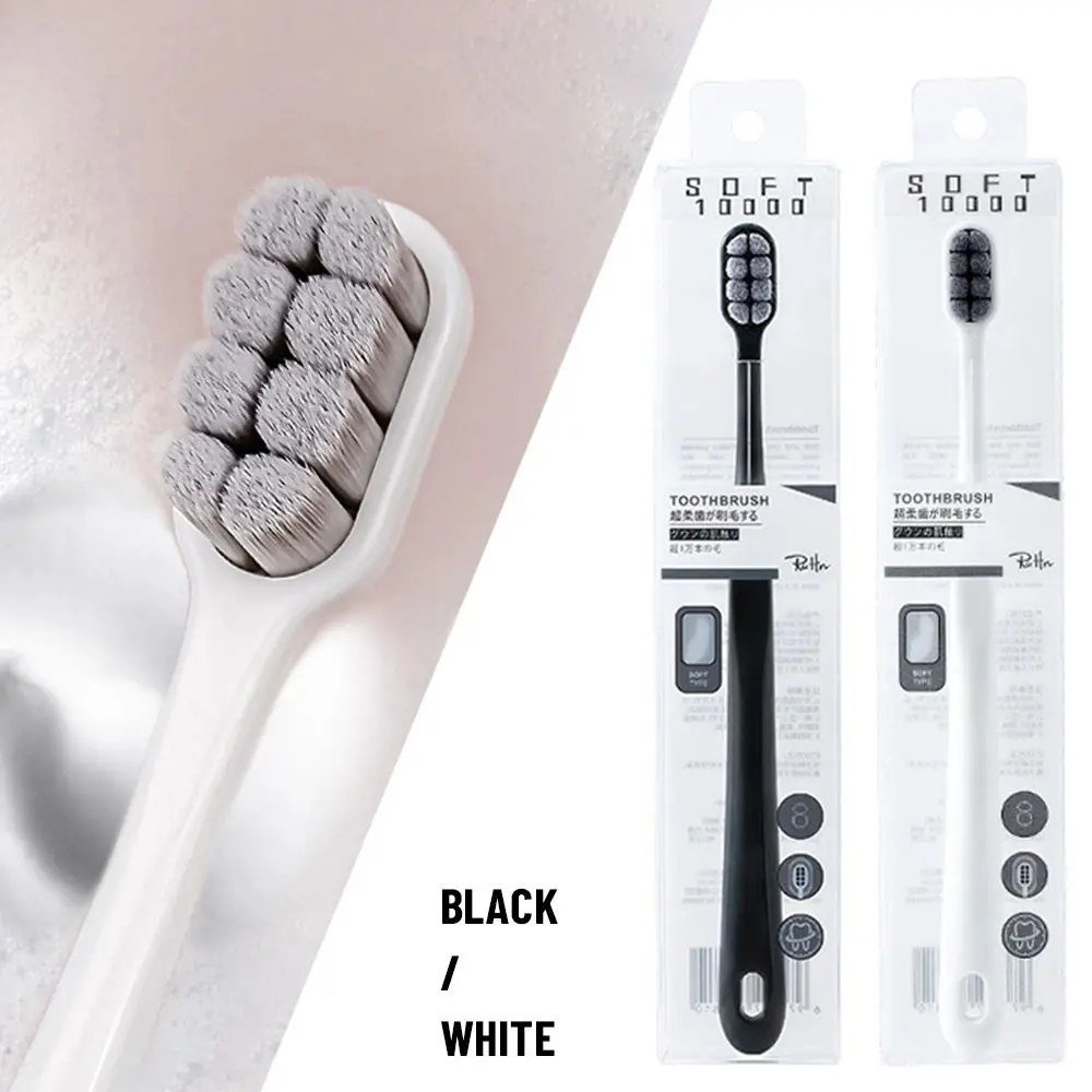 Super-Soft-Bristle-Toothbrush-Ultra-fine-Wave-Plush-Toothbrush-8-Hole ...