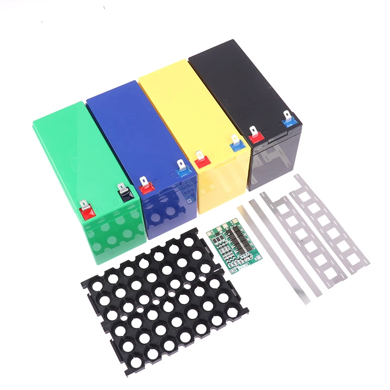 12V-7Ah-Battery-Case-Holder-Accesories-Empty-Box-For-18650-Battery ...