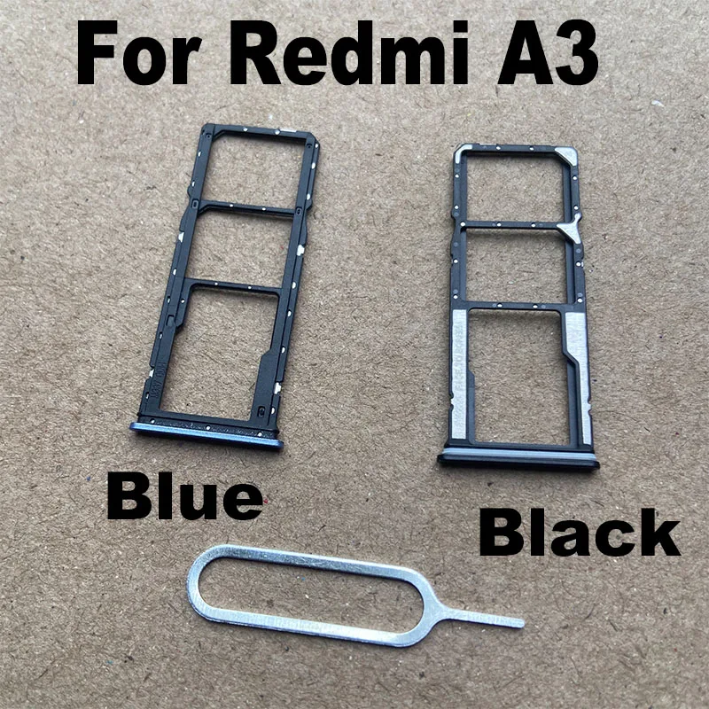 New-Sim-Card-Tray-For-Xiaomi-Redmi-A3-Slot-Holder-Socket-Adapter ...