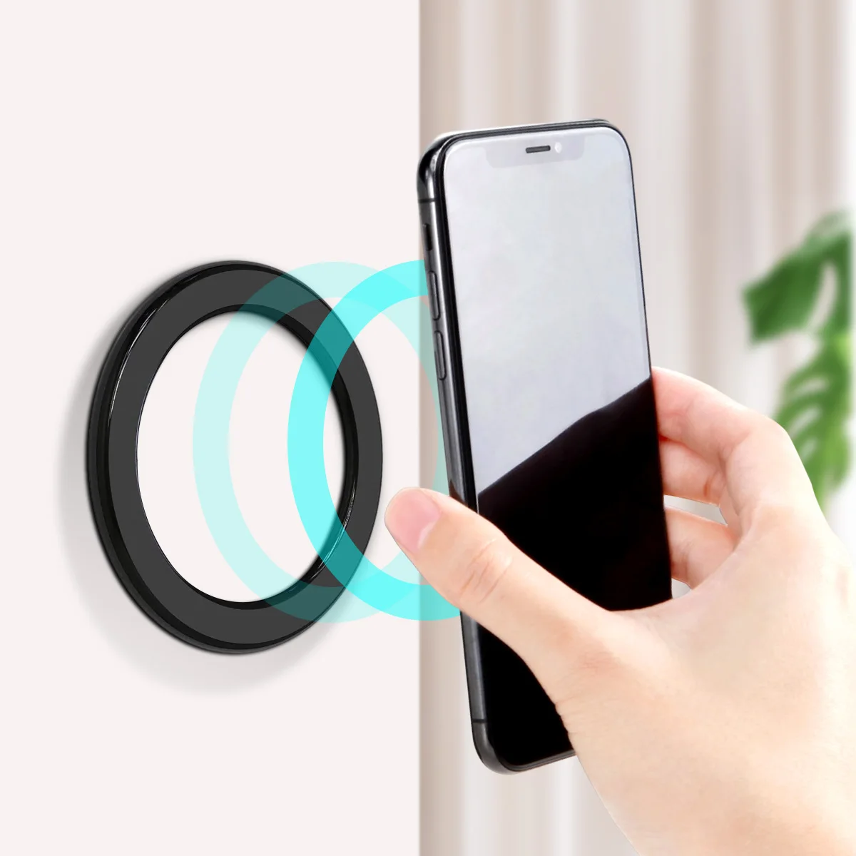 Magnetic-Ring-Holder-for-iPhone-14-13-12-Promax-for-Magsafe-Magnet-Wall ...