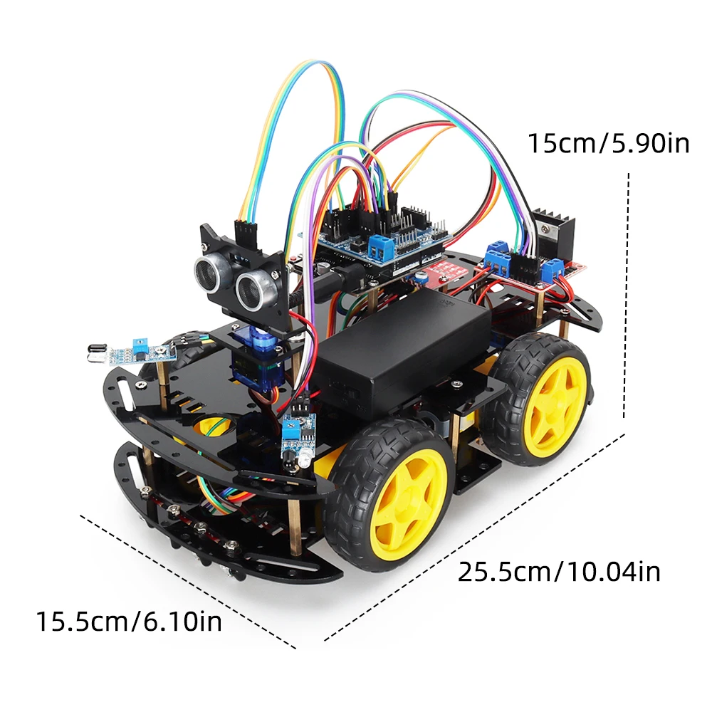 4WD Smart Robot Car |Educational Robots - Pixel Electric Ltd