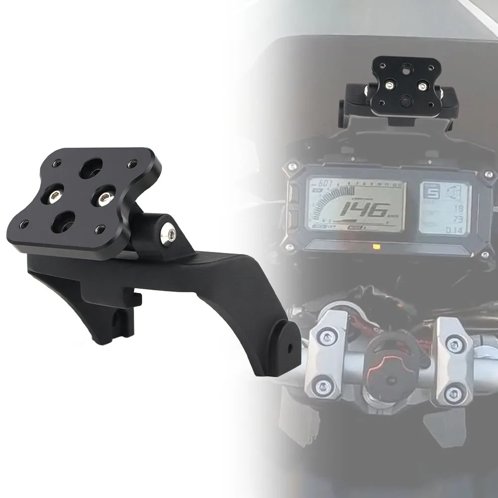 Motorcycle-GPS-Navigation-Frame-Mount-Bracket-Phone-Holder-For-Yamaha ...